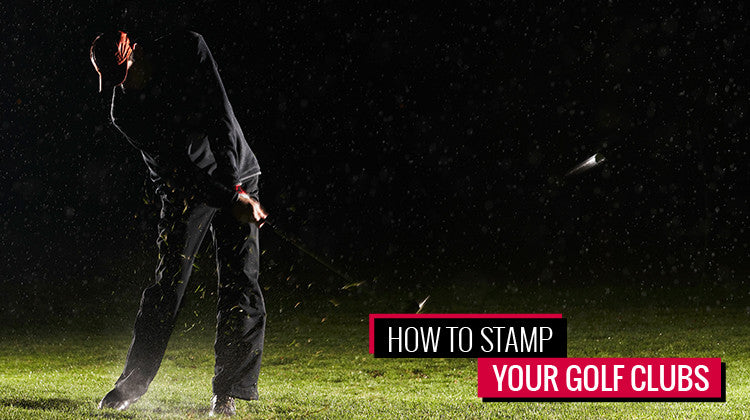How To Stamp Your Wedges | Wedge Stamping | Paint Fill Golf Clubs ...