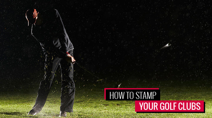 How To Stamp Your Wedges | Wedge Stamping | Paint Fill Golf Clubs ...